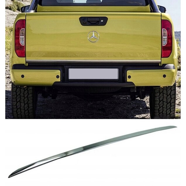 Mercedes X-Klasa Pick-up Chrome Trunk Trim - Tailgate Accent - Premium ...