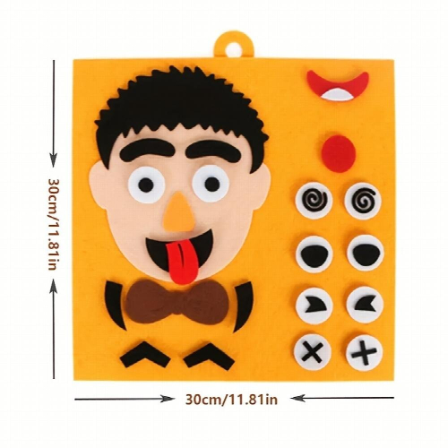 11 8in Change Face Puzzle Funny Game Children Montessori Learning ...