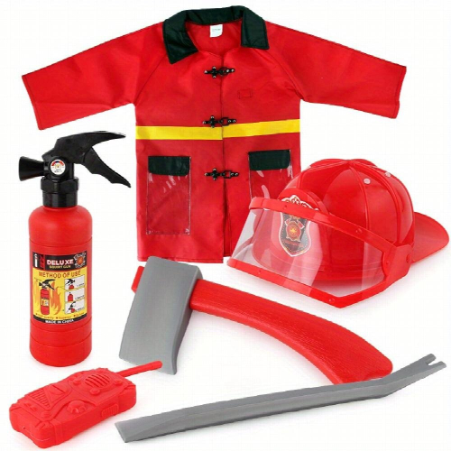 Firefighter Dreams Come True Kids Firefighting Tools Set The Perfect ...