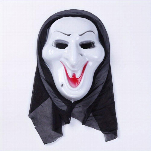 Halloween Mask Monolithic Scary Ghost Mask Screaming Grimace Mask ...