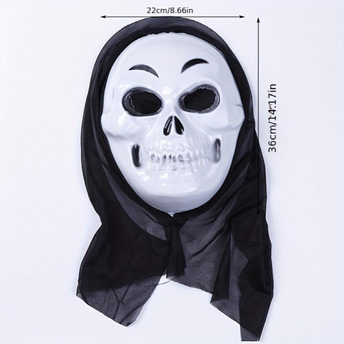 Halloween Mask Monolithic Scary Ghost Mask Screaming Grimace Mask ...