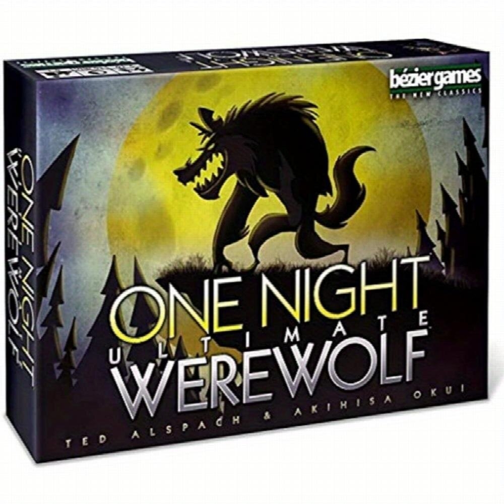 Unleash Your Inner Werewolf With Bezier Board Games One Night Ultimate ...