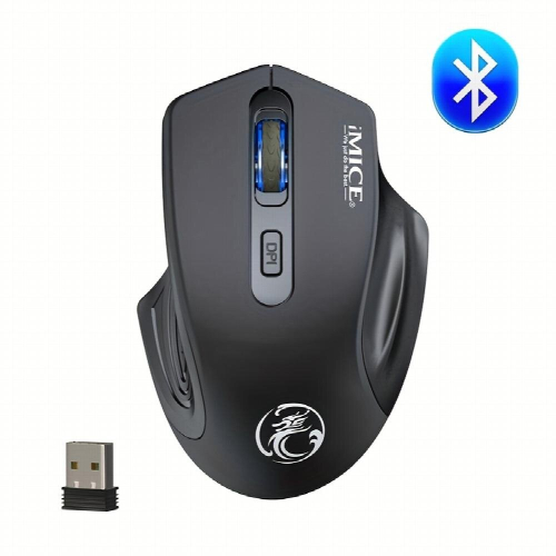 Wireless Mouse Gamer Rechargeable Gaming Mouse Silent Ergonomic Mouse ...