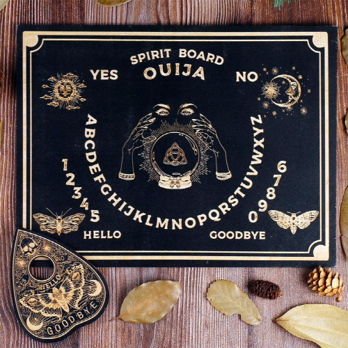 11 8 x 9 0 Wooden Talking Board Set Laser Engraved Planchette & Spirit ...