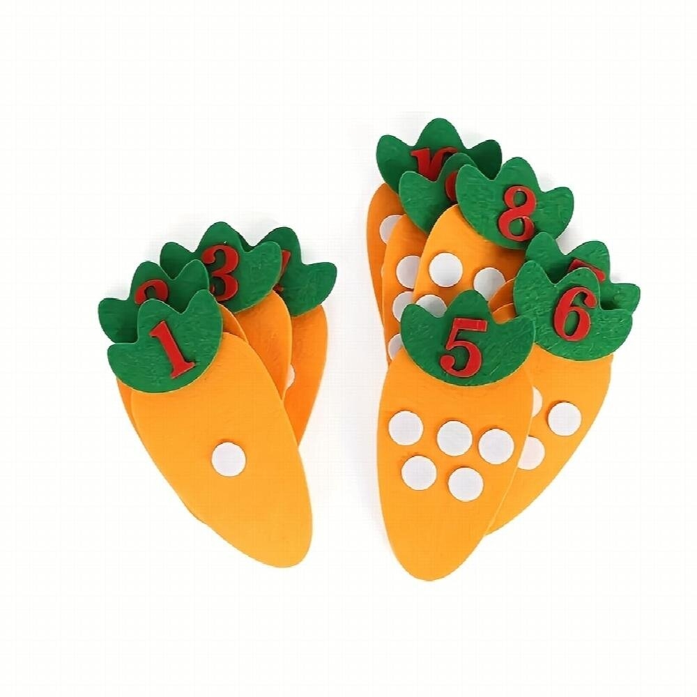 10pcs Learning Numbers Felt Board For Toddlers Counters For Kids ...