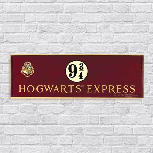 Hogwarts Express Harry Potter Wizarding World Wall Art Cardboard Cutout ...