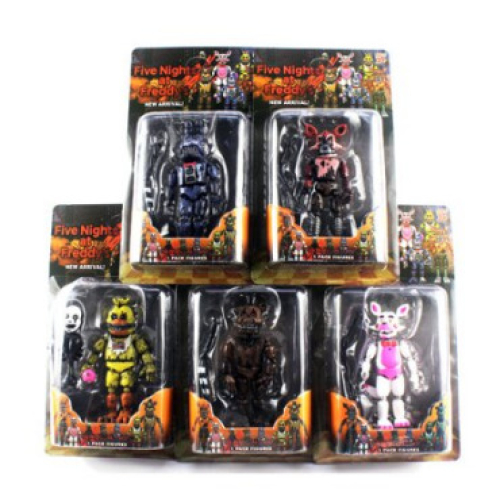 FNAF Five Nights At Freddys Action Figures Withered Boxed Gifts Chica ...