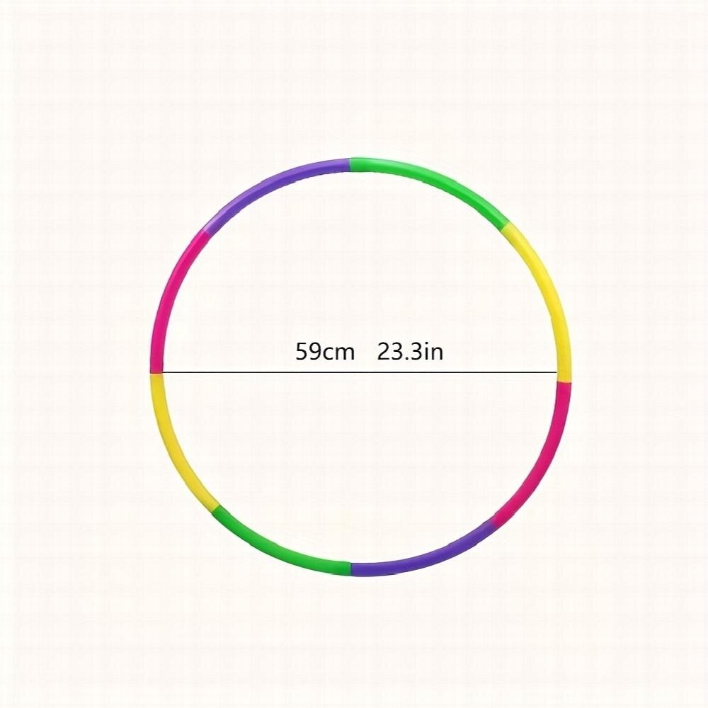 Kids Exercise Hoop Size Adjustable & Detachable Length Kids Adjustable ...