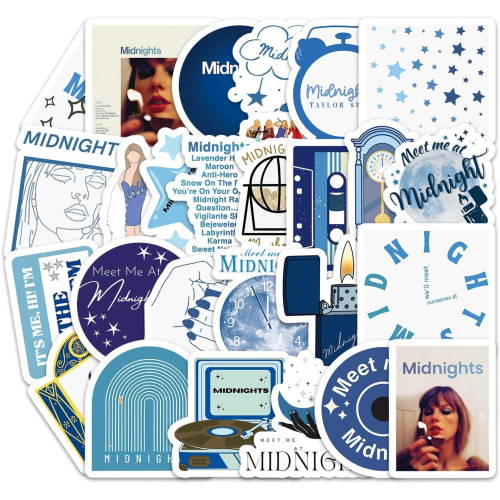 Taylor Stickers Merch Swift Albums Stickers Merchandise Vinyl ...