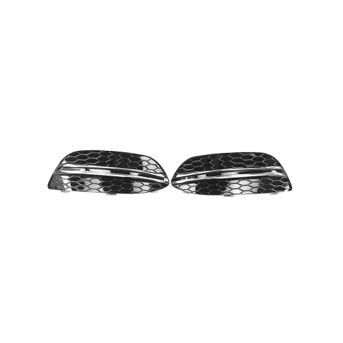 Car Bumper Grille Fog Cover Trims For C-class W205 2058851623 ...