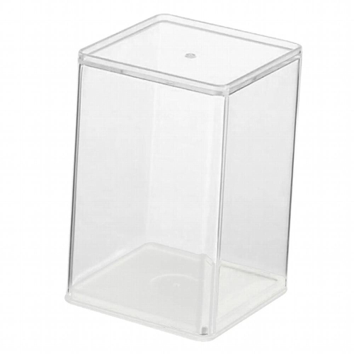Clear Acrylic Display Shelf Container Dustproof Stand Display Cabinet ...