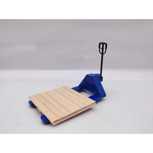 1:18 1/24 Plastic Hand Carrier Pallet Truck Maintenance Props Repair ...