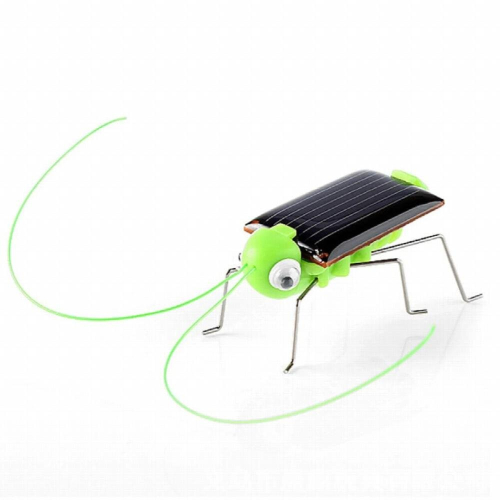 Solar Grasshopper Toys Insect Solar Powered Bug Robot Moving Toy No ...