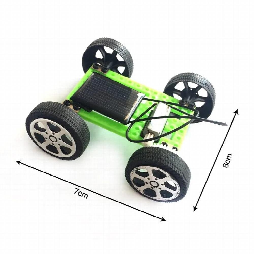 DIY Solar Toy Car Assemble Solar Vehicle Mini Solar Energy Powdered Toy ...
