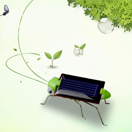 Solar Bionic Grasshopper Cockroach Car Novelty Early Education ...