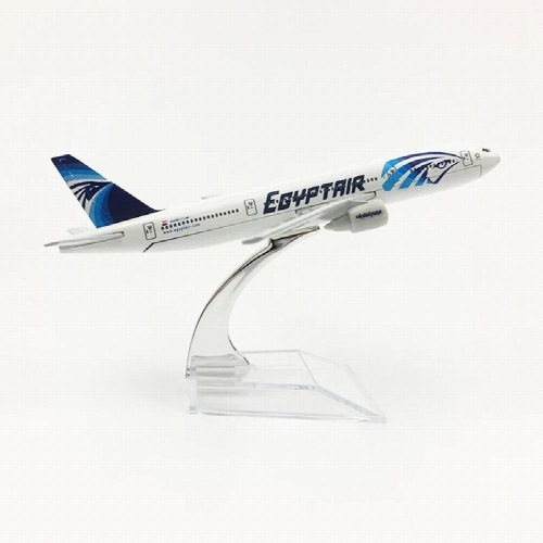 EGYPT AIR AEROPLANE BOEING 777 AIRPLANE METAL ALLOY DIECAST 1:400 ...