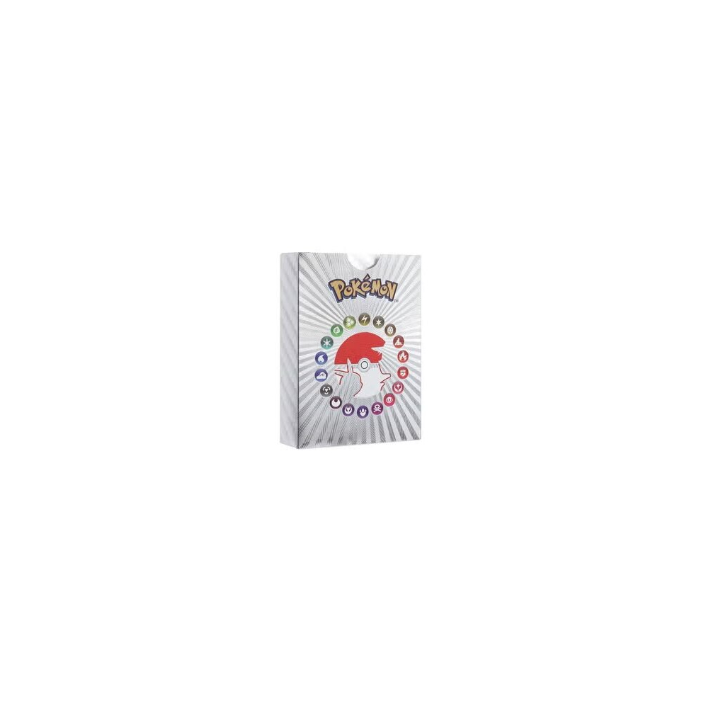 Pokemon Cards Silver Set 55 pcs Stylish Multi Colour Card Backside ...