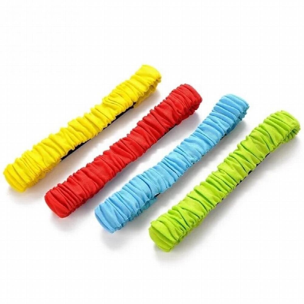 Children Two People Three-legged Ropes Tied To Foot Running Race Sports ...