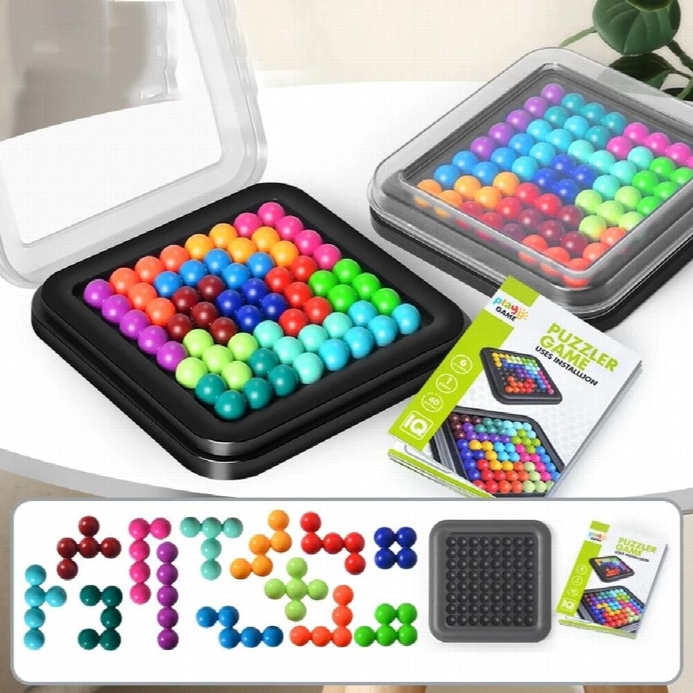 IQ 3D Bead Puzzle Board Game Logical Thinking Training Intelligence ...