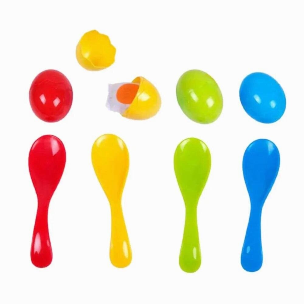 Egg and Spoon Relay Race Game Fun Game for Parties Birthdays Family ...