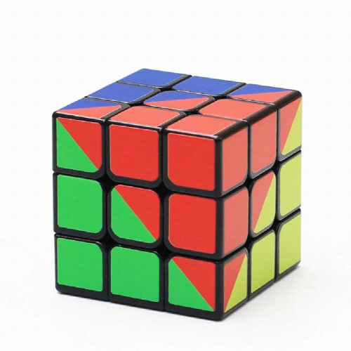 Colorful Sticker 3x3x3 Cube 3x3 Cubing Speed Professional 3 Player ...