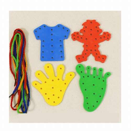 Threading Board Kids Toddler Montessori Educational Puzzle Toys For ...