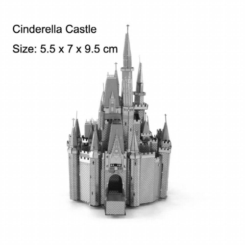 World Famous Construction 3D Metal Model Puzzle Notre Dame De Paris ...