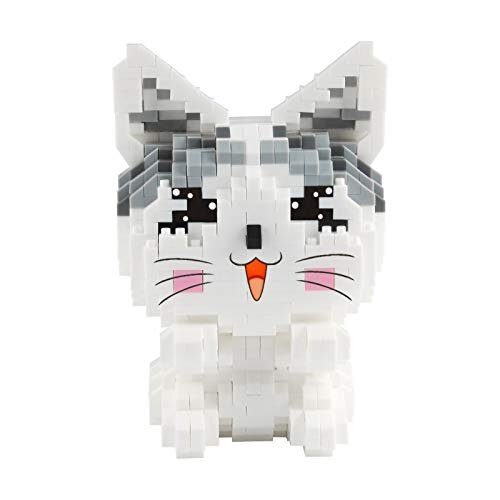 Larcele Micro Cat Building Blocks Animal Mini Building Toy Bricks,1022 ...