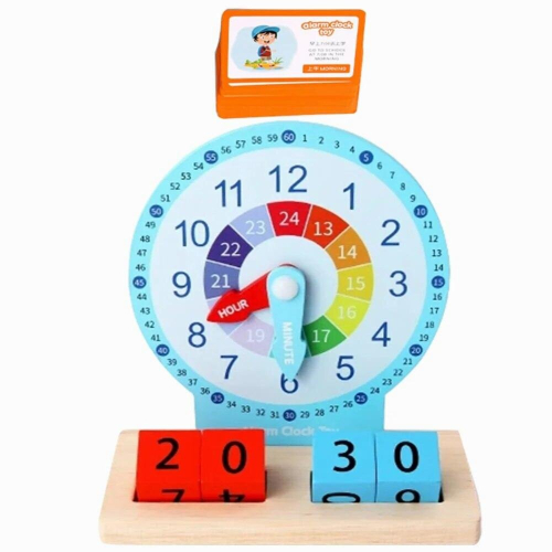 Number Toys Clock Teaching Aids Educational Model Practical Cognition ...