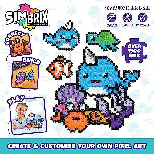 Character Options 07995 Simbrix Theme Pack Underwater Freinds with 1500 ...