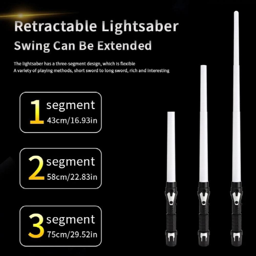 Lightsaber Toys Child Scalable Laser Sword Light Saber Sound ...