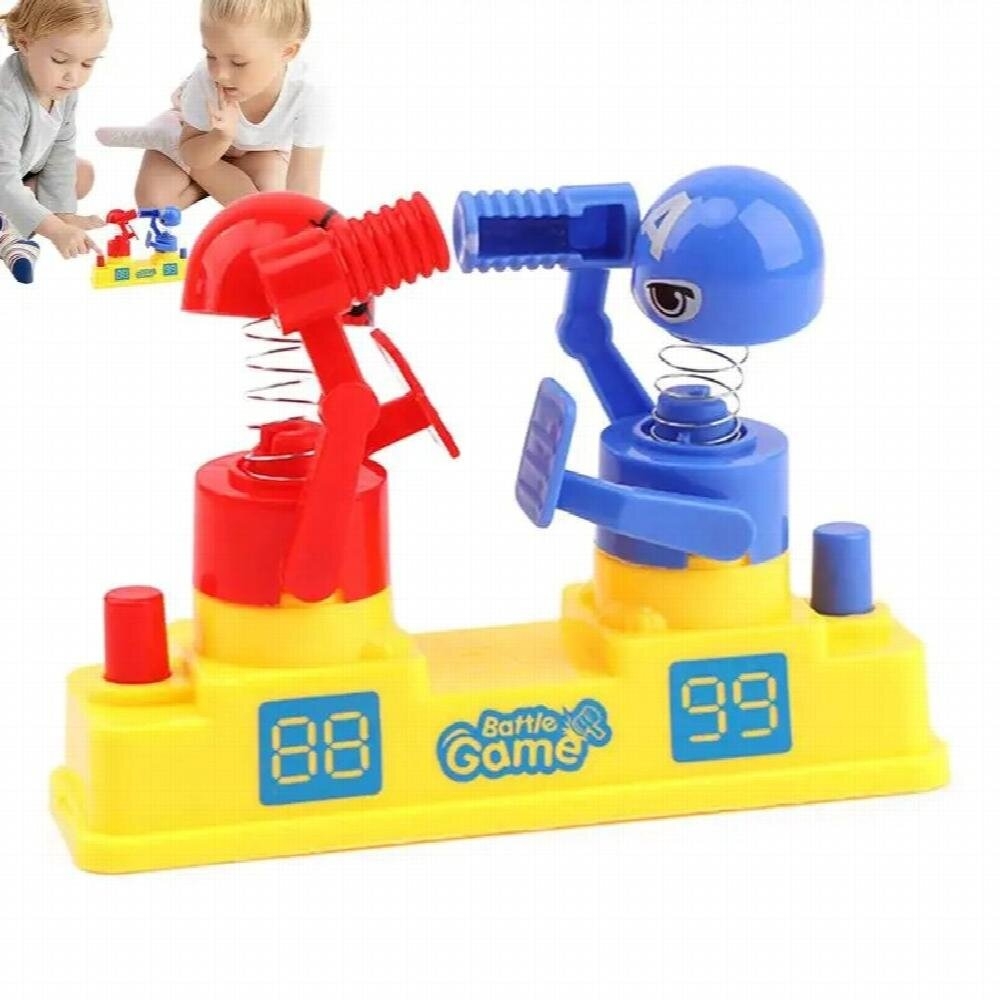 Table Boxing Game Battle Robot Mini Fighting Toys Old GamesParent Child ...