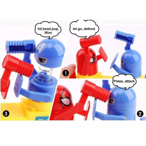 Table Boxing Game Battle Robot Mini Fighting Toys Old GamesParent Child ...