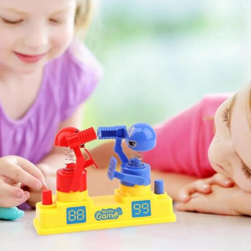 Table Boxing Game Battle Robot Mini Fighting Toys Old GamesParent Child ...
