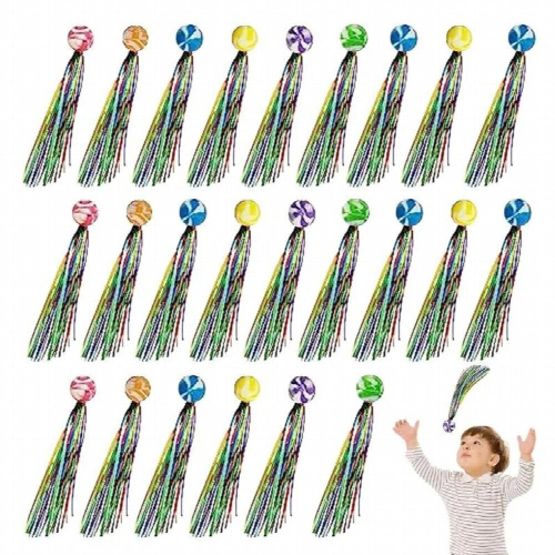 Bouncy Ball Birthday Party Decorations 24pcs Bouncing Balls Toy Set For ...