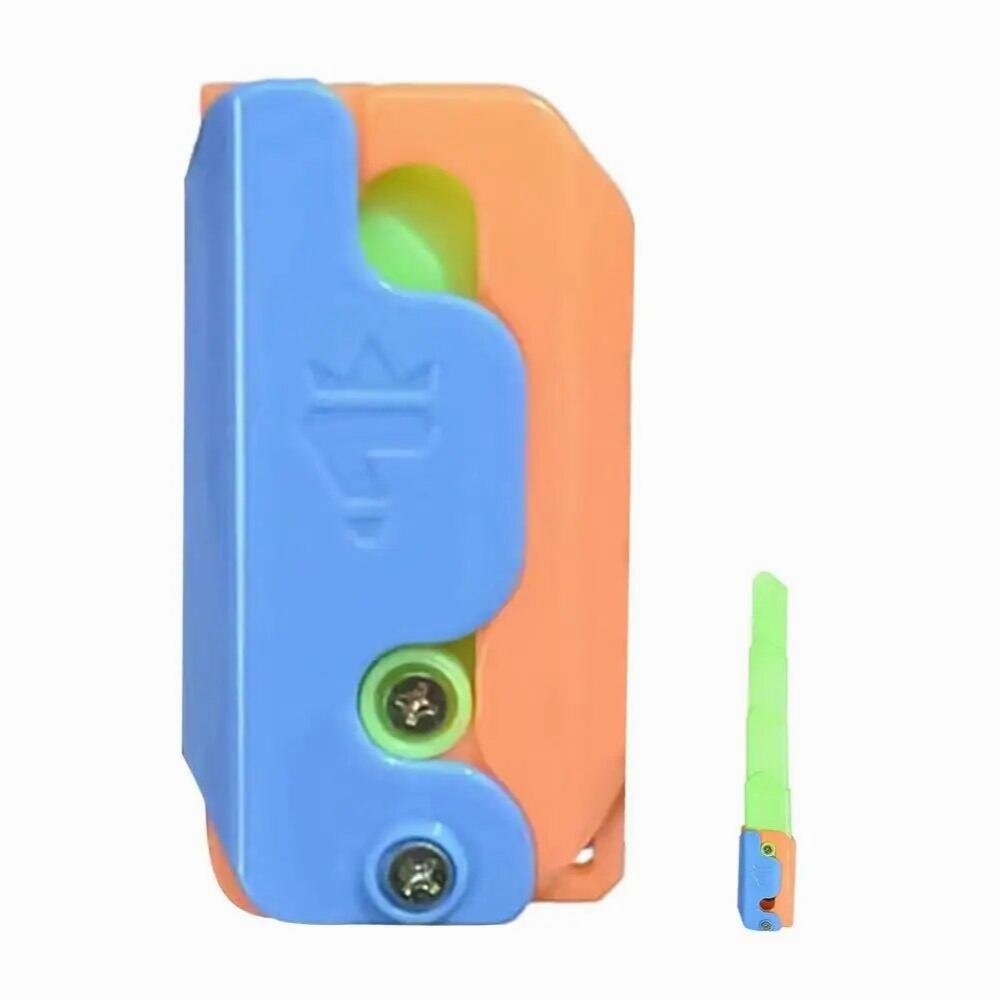 3D Gravity Toy Light-Up Retractable Toy Knives 20Cm Fidget Sensory Push Toys Sensory Stress Toys ...