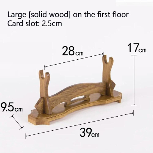 Pear Wood Sword Frame Solid Wood Sword One Layer Two Layers, Frame ...