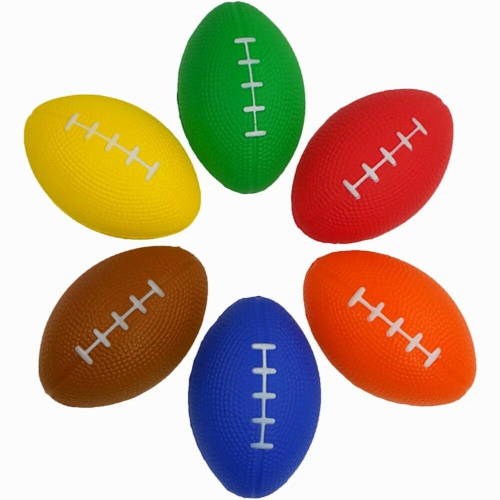 Vent Football Party Games Kids Toys Shaped Mini Footballs Bulk Squeeze ...
