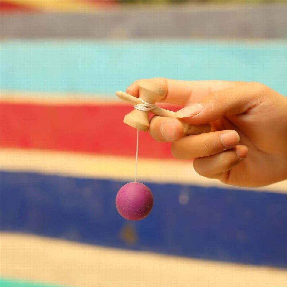 Mini Kendama Wooden Toy Professional Kendama Skillful Juggling Ball ...