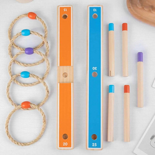 Wooden Ring Tossing Children Gift Family Kids Education Toys ...