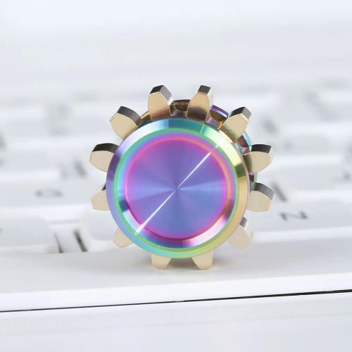 Mini Metal Gear Fidget Spinner Antistress Portable Gyroscope Adults ...