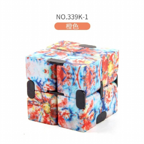 9 Style Fidget Sensory Cube Toys Starry Sky Infinity Square Stress ...