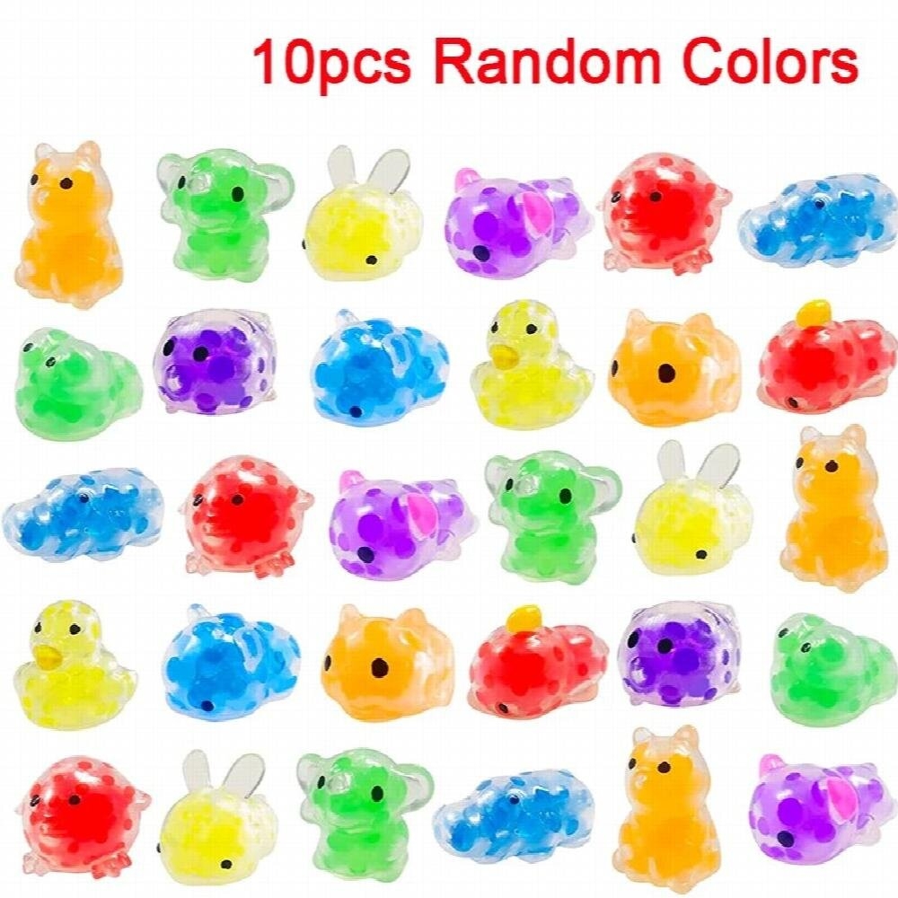 Mini Animal Sensory Stress Relief Ball Set Squeeze Fidget Toys For Kids ...