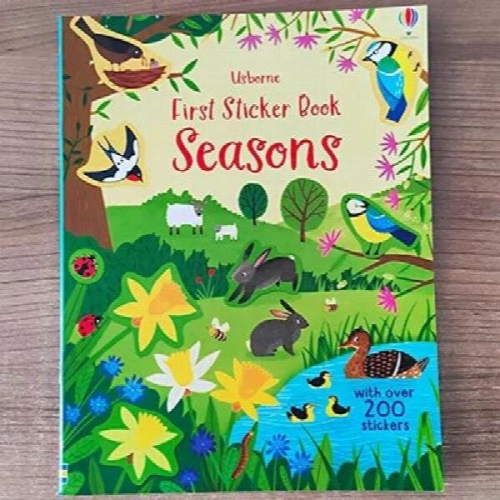 A4 Size Children Preschool Montessori Cartoon Sticker books Toddler ...