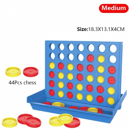 Foldable Connect 4 In A Line Board Game Classic Party Chess Family Toy ...