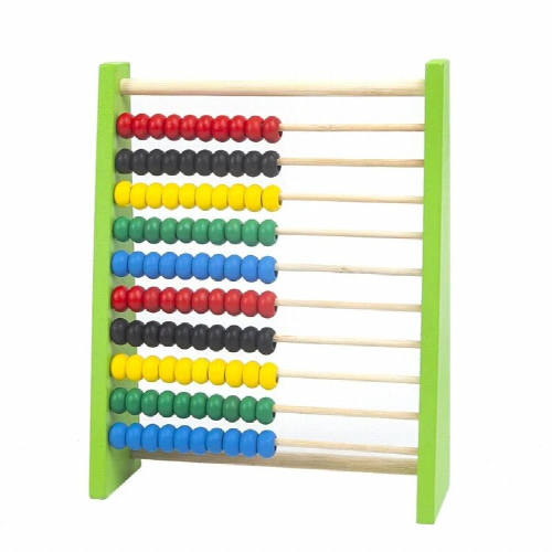 Wooden Abacus Educational Toy Hand-Eye Coordination Montessori Math ...