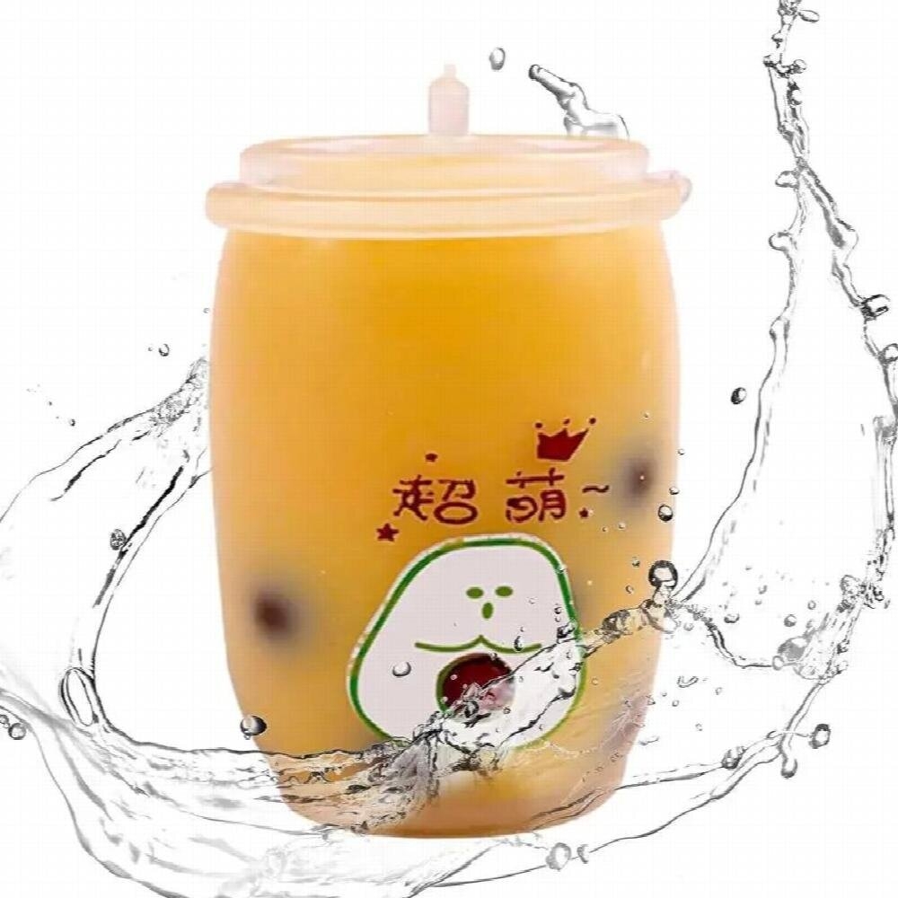 Soft Drink Stress Relief Toy Steamed Stuffed Milk Bubble Tea Fidget Toy ...