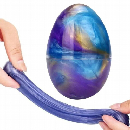 DIY Playdough Slime Clay Toys Galaxy Egg Sensory Squeeze Toys Anti ...
