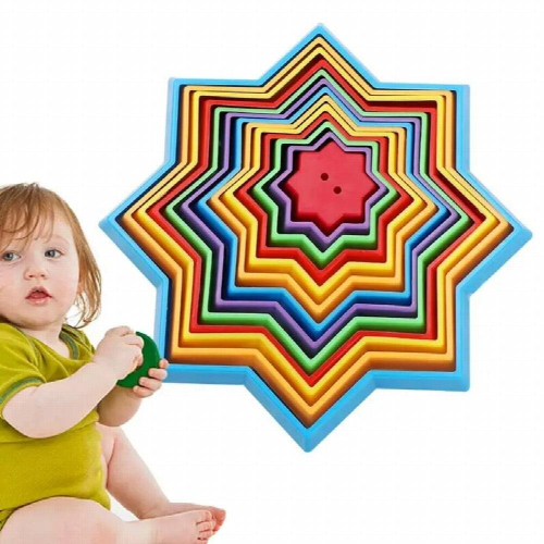Fidget Star Puzzle Toys For Kids Fun Star Sensory Toy Safe And Fun Star ...