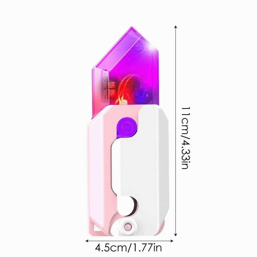 3D Gravity Toy Light-Up Retractable Toy Knives Fidget Sensory Push Toys ...